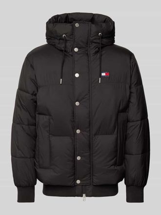 Tommy Jeans Steppjacke mit Label-Stitching und Kapuze