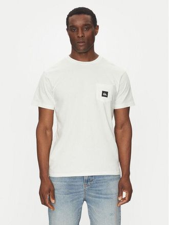 Quiksilver T-Shirt EQYZT08035 Wei&szlig; Regular Fit
