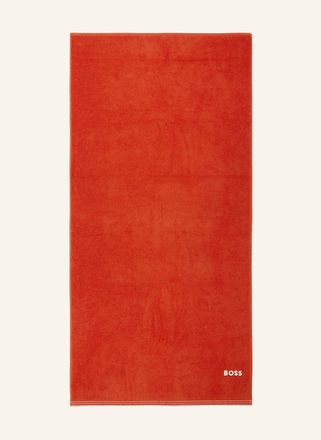 HUGO BOSS Duschtuch Edge rot