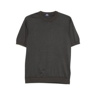 Fedeli T-shirt - - Tops - Herren - Grau - 4XL