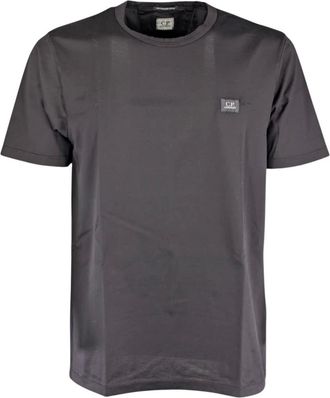C.P. Company C.p. Company, Homme, Tops, Noir, Taille: L T-shirt Manches Courtes