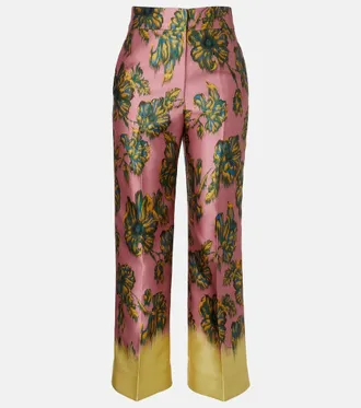 Alemais Al&eacute;mais Pantalon droit Faye imprim&eacute;