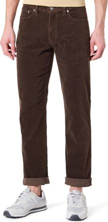 GANT Herren REG Cord Jeans, Rich Brown, 36W x 34L