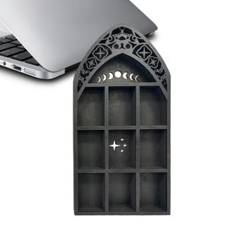 Generic Wandregal, Regale aus - Aufbewahrungsgitter, Display-, Kabine in Gothic, f&uuml;r Schlafzimmer, schlechte N&auml;gel und AFF