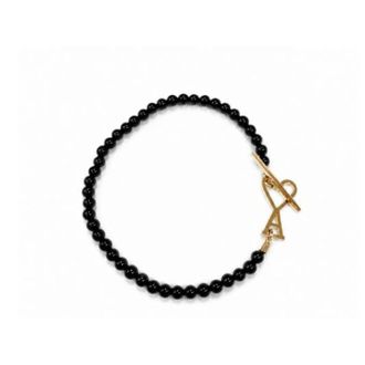 Ami Femme, Accessoires, Noir, Taille: S De Coeur Pearls Bracelet