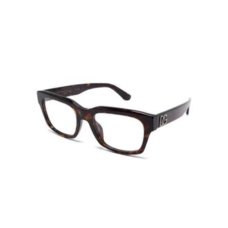 Dolce & Gabbana Homme, Accessoires, Brun, Taille: 55 MM Monture Optique