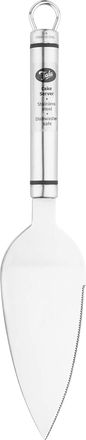 Tala Tortenheber aus Edelstahl, gezackter Rand, perfekt zum Servieren von Kuchen, Torten und Pizza, 27,5 x 5,9 x 1,6 cm, Silber