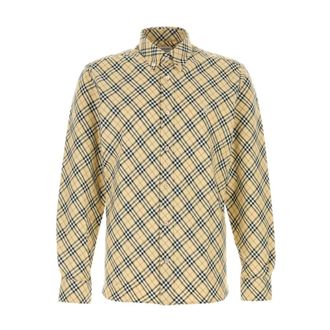 Burberry Klassisches kariertes Langarmhemd - - Shirts - Herren - Mehrfarbig - M