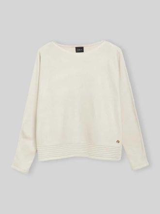 s.Oliver Black Label Relaxed Fit Pullover aus Viskose-Mix
