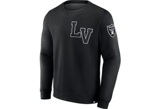 Fanatics Rundhalspullover Las Vegas Raiders Varsity Letter NFL Pollover