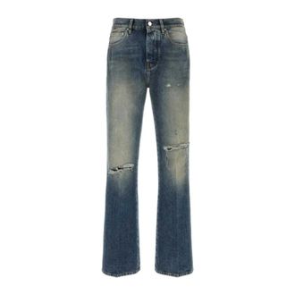 Amiri Slashed Boot Cut Jean - - Jeans - Herren - Blau - W31