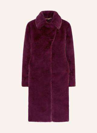 Frieda & Freddies Frieda & Freddies Kunstfell-Mantel Moonriver rot