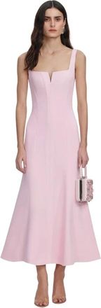 Self Portrait Femme, Robes, Rose, Taille: 36 FR Midi Dress