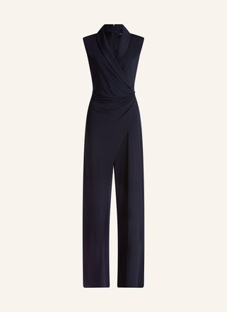 Vera Mont Jumpsuit In Wickeloptik blau