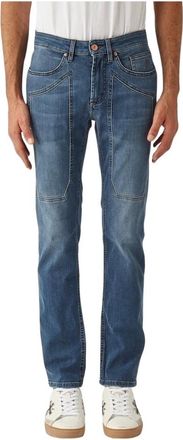 Jeckerson Homme, Jeans, Bleu, Taille: W32 Jeans Toppa
