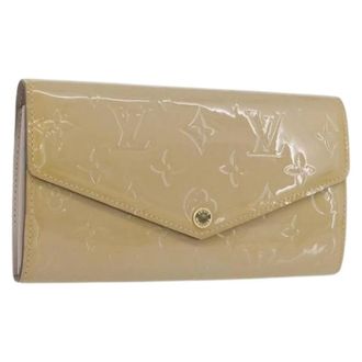 Louis Vuitton Portefeuille Vintage Pre-owned - Femme - Pre-owned - Beige - Taille: ONE Size