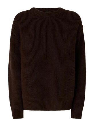 Pinko Pull Col Rond - Marron