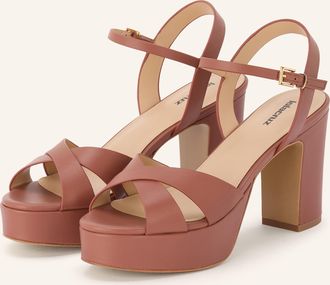 Lola Cruz Plateau-Sandaletten braun