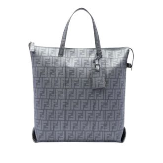 Fendi Sac cabas Pre-owned en toile - Femme - Pre-owned - Gris - Taille: ONE Size