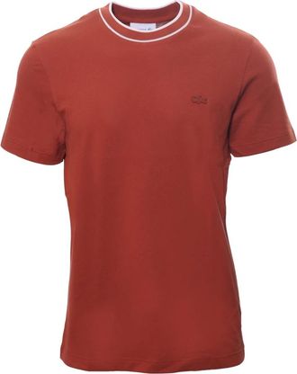 Lacoste Homme, Tops, Brun, Taille: M T-Chemises