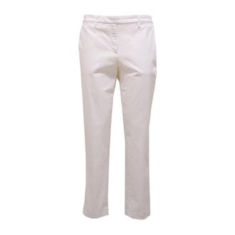 Armani Wei&szlig;e Hose 3Y5P43 1100 Modell - - Trousers - Damen - Wei&szlig; - M