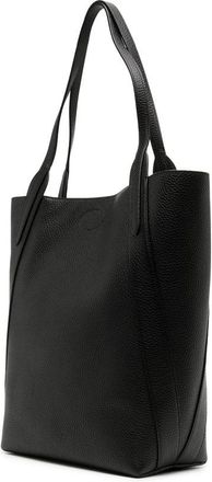 Mulberry Pebbled Calf Leather Tote Bag - Black
