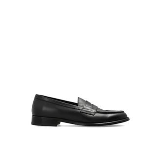 Etro Loafer aus Leder mit Paisleydetail - - Shoes - Herren - Schwarzk - 42 EU