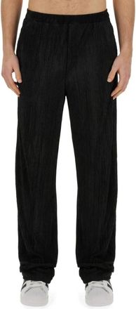 Family Fir$t Milano Family First, Homme, Pantalons, Noir, Taille: L Pantalon Large Pliss&eacute;
