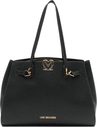 Love Moschino Femme, Sacs, Noir, Taille: ONE Size Sac Fourre-Tout Shopping