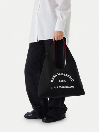 Karl Lagerfeld Handtasche KARL LAGERFELD B1W50015 Schwarz