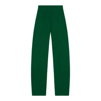 Cortana Viena- Hose aus Leinen und Schurwolle smaragdgr&uuml;n - - Trousers - Damen - Gr&uuml;n - XS