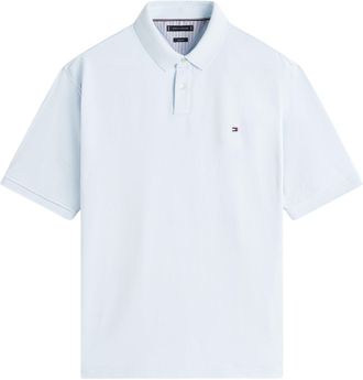 Tommy Hilfiger Herren Bt-1985 Regular Polo-B Mw0Mw43017 S/S Poloshirt, Blue (Breezy Blue), 4XL