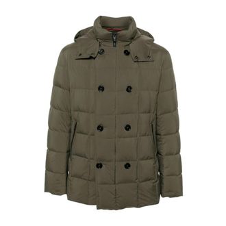 Fay Gepolsterte Bomberjacke - - Jackets - Herren - Gr&uuml;n - L