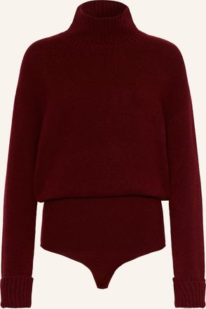 Guess Strick-Body Mit Cashmere rot
