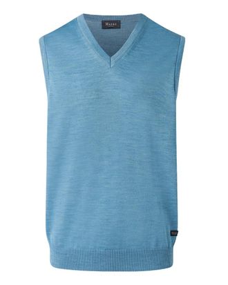 Maerz Pullunder aus maschinenwaschbarer Merinowolle mit V-Ausschnitt in
