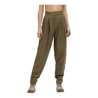 Federica Tosi Sich verj&uuml;ngende Hose - - Trousers - Damen - Gr&uuml;n - L