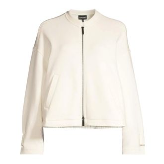 Emporio Armani Damen, Jacken, Wei&szlig;, MGr&ouml;&szlig;e