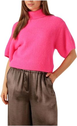 Notre-V Damen, Strickwaren, Rosa, LGr&ouml;&szlig;e