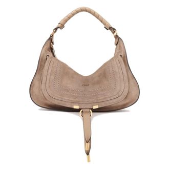 Chlo&eacute; Femme, Sacs, Brun, Taille: ONE Size Small Marcie Shoulder Bag