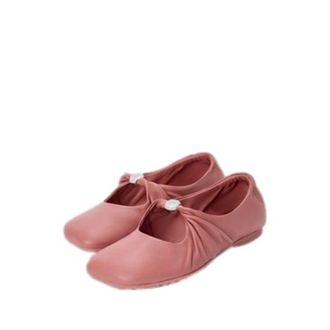 Loewe Ballerines Pebble Soft en cuir dagneau nappa