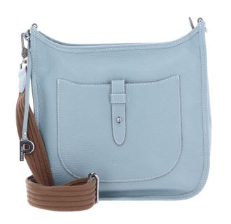 Picard Schultertasche Kronberg aus Rindsleder in der Farbe Pool Maße: 26x24x9 cm, 54814P71N5
