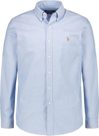Polo Ralph Lauren Herren Hemd blau Baumwoll-Stretch
