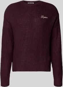 Review Strickpullover mit Rundhalsausschnitt