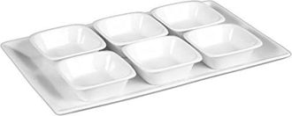 Holst Porzellan Servierset Bern 7-tlg. 39 x 25 cm