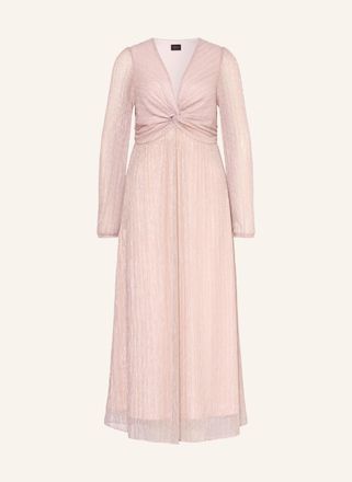 s.Oliver Black Label S.Oliver Black Label Plisseekleid Mit Glitzergarn rosa