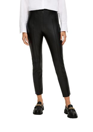 s.Oliver Skinny: Hose aus Lederimitat
