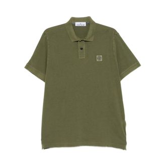 Stone Island Homme, Tops, Vert, Taille: S Polo