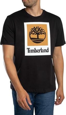 Timberland T-Shirt à Manches Courtes 1 Tier3, Noir, XL, Noir, S