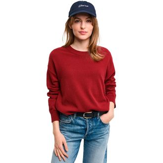 GANT Herren Superfine Lambswool C-Neck Pullover, PLUMPED RED, XXXL