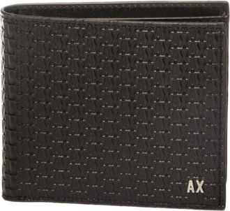 A|X Armani Exchange Portefeuille bi-pli - Homme - Accessoires - Noir - Taille: ONE Size